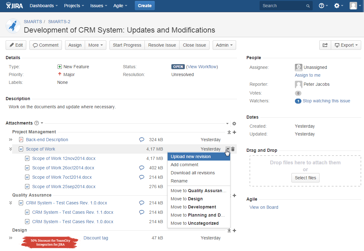 Managing Documents with Revisions