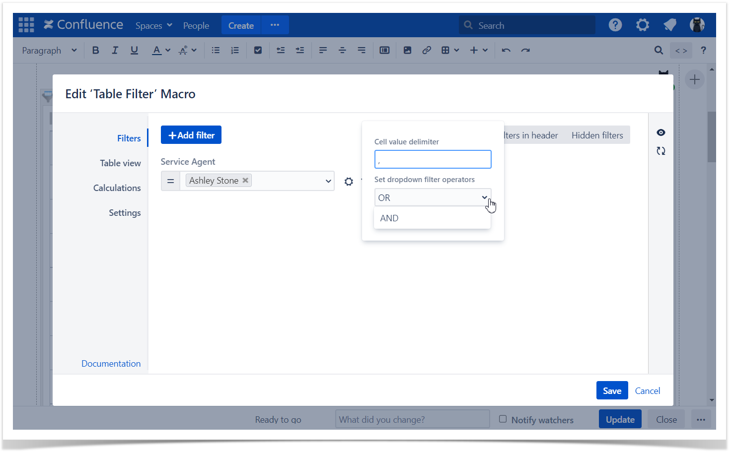 Table Filtration Table Filter And Charts For Confluence Stiltsoft Docs