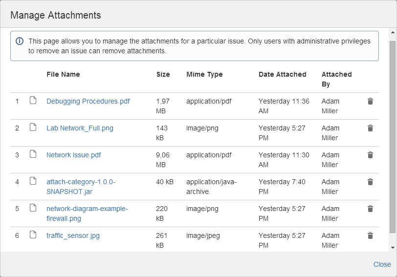 Deleting Attached Files - StiltSoft Docs - Smart Attachments for Jira