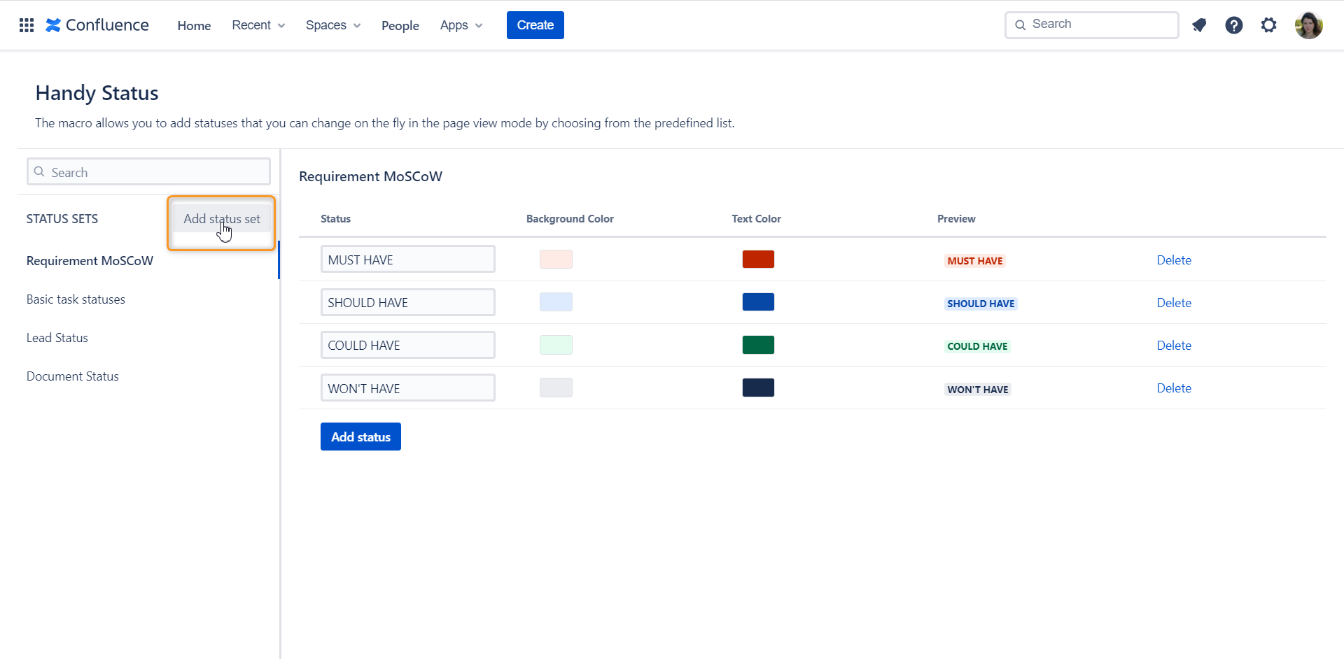 How to use Handy Status macro (Cloud) - StiltSoft Docs - Handy Macros ...