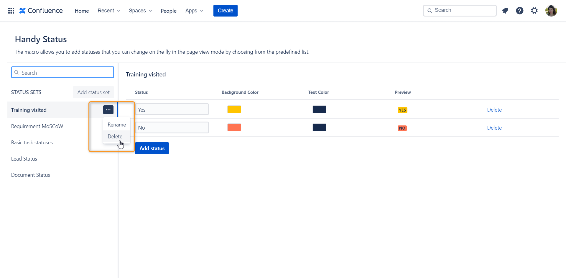 How to use Handy Status macro (Cloud) - StiltSoft Docs - Handy Macros ...