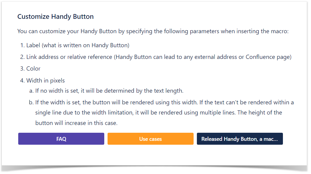 How to use Handy Button
