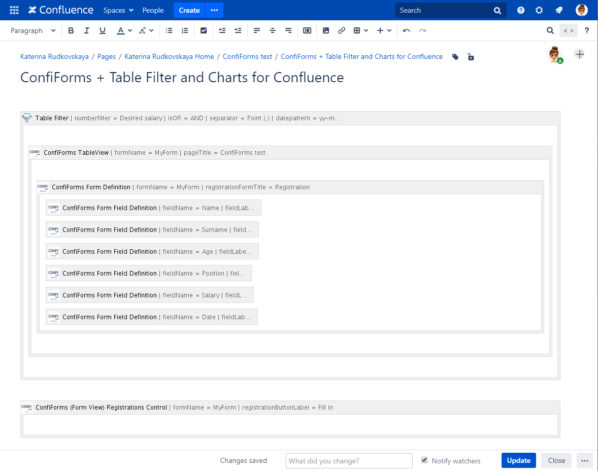 How to use the app with ConfiForms